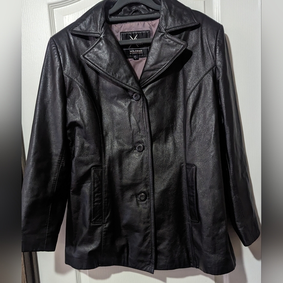 Maxima Wilson Leather | Jackets & Coats | Vintage Maxima Wilson Leather ...